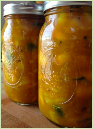 Costata Romanesco Piccalilli – Winter Squash